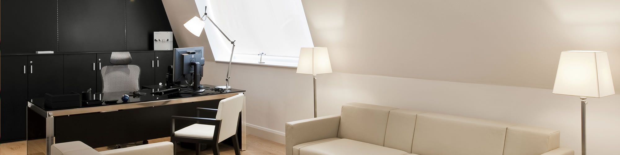 Executive Home Office Design - Durable Furniture & Layout that Works